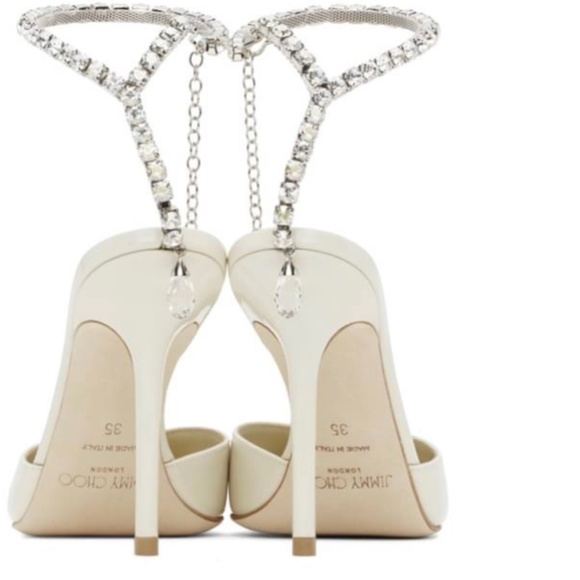 Jimmy Choo | Shoes | Jimmy Choo Off White Heels | Poshmark